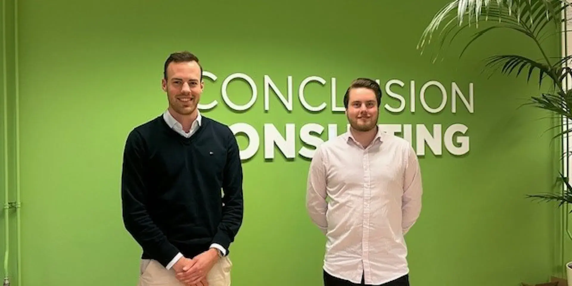 Bram en Stijn ontwikkelen zich bij Conclusion Consulting